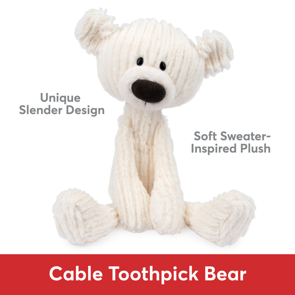 Cable Toothpick Bear, 15 in – Gund