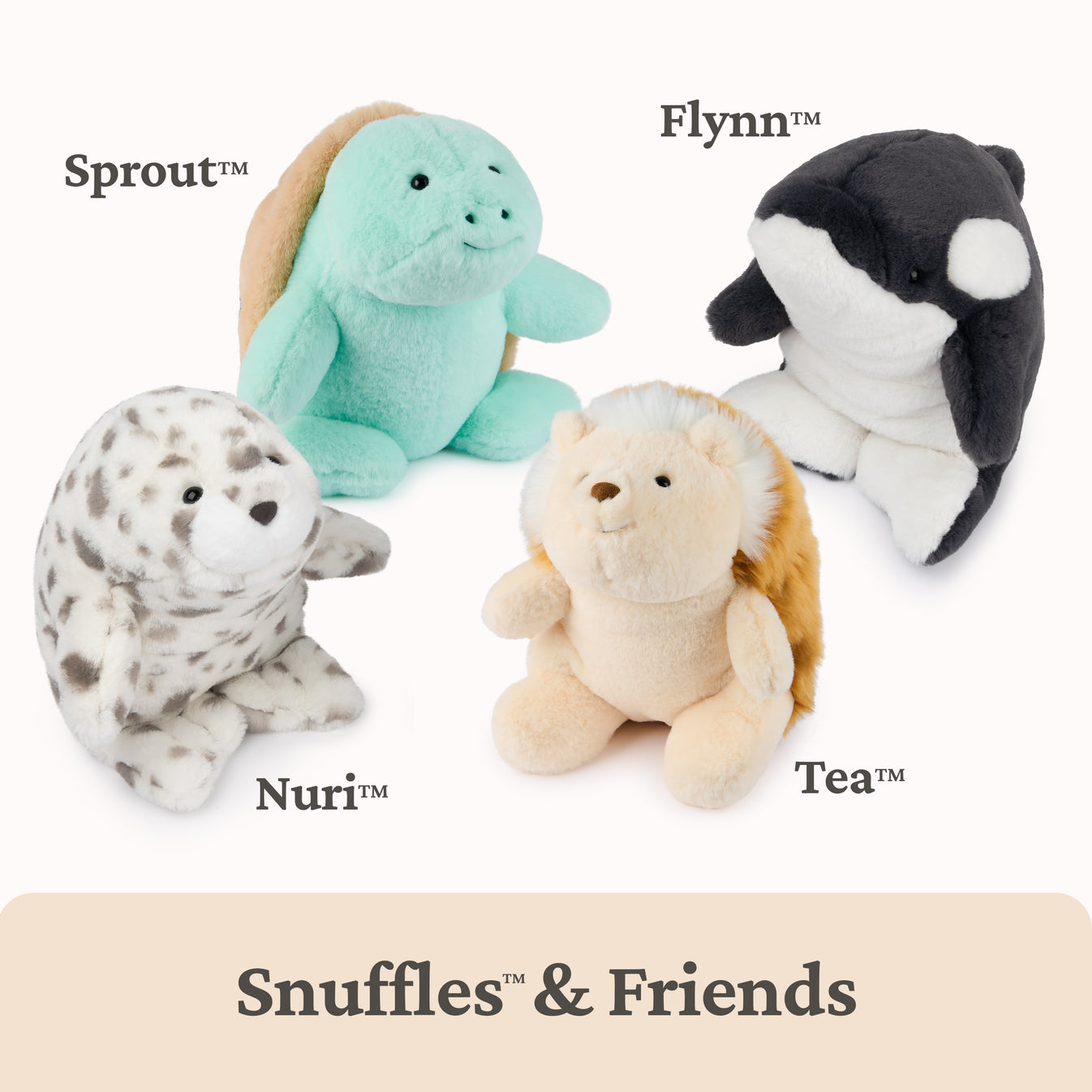Snuffles® and Friends: Nuri Leopard Seal, 10 in – Gund